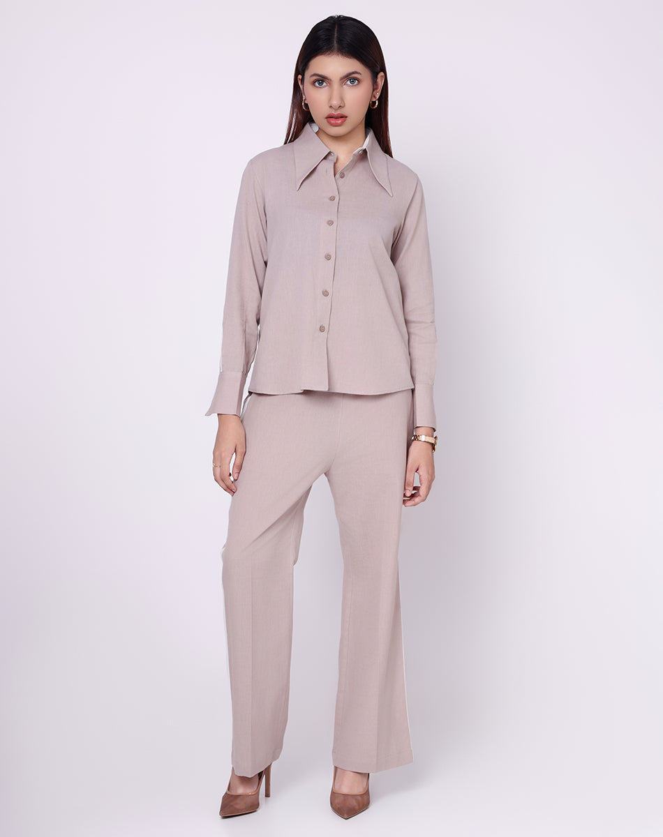 Elya Lilac Coord Set for Women | Everyday Coord Set for Women